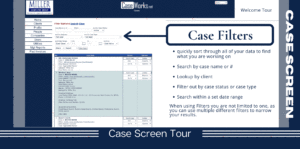 Case Screen guide, tips & tricks